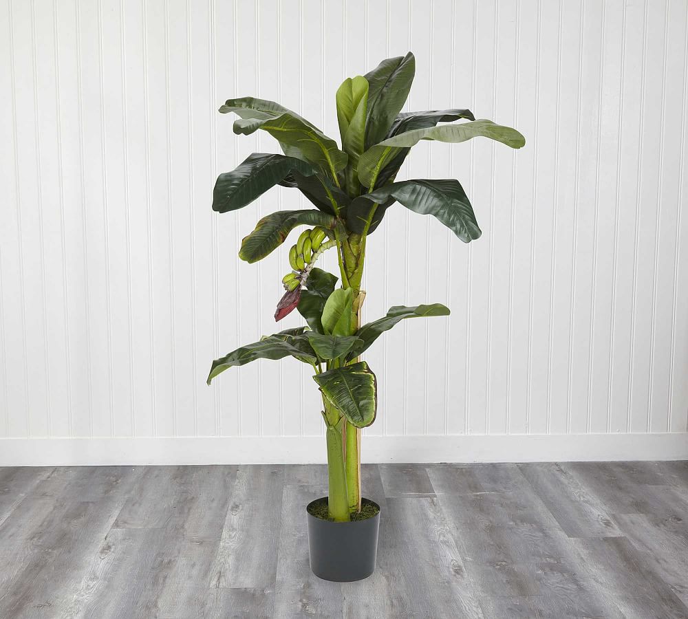 Faux Potted Banana Tree | Pottery Barn