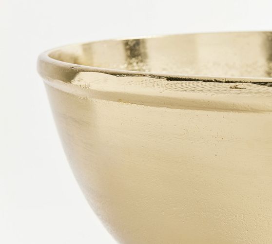 Rustic Metal Handcrafted Footed Champagne Bucket | Pottery Barn