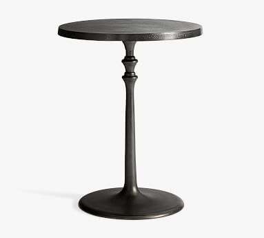Round Metal Cocktail Table | Pottery Barn