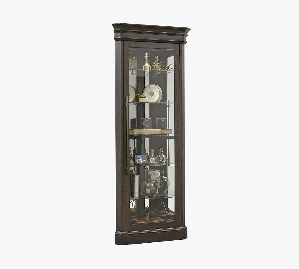 Tiff Corner Curio Cabinet | Pottery Barn