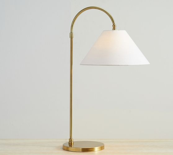Sinclair Metal Arc Table Lamp | Pottery Barn
