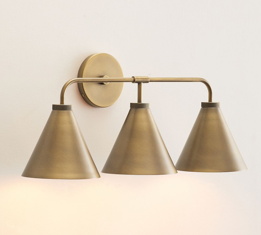 Walker Triple Tapered Sconce | Pottery Barn