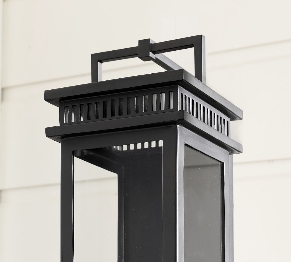 Hampshire Outdoor Metal Sconce | Pottery Barn