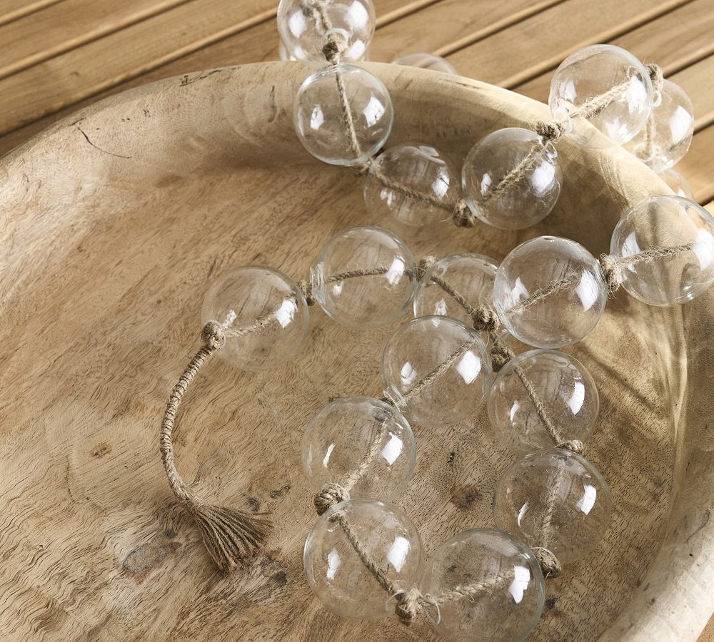 Blown Glass Beaded Rope | Pottery Barn