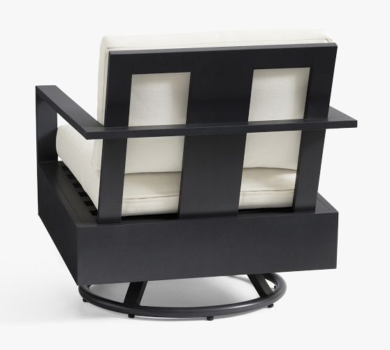 Indio Metal Swivel Outdoor Lounge Chair | Pottery Barn