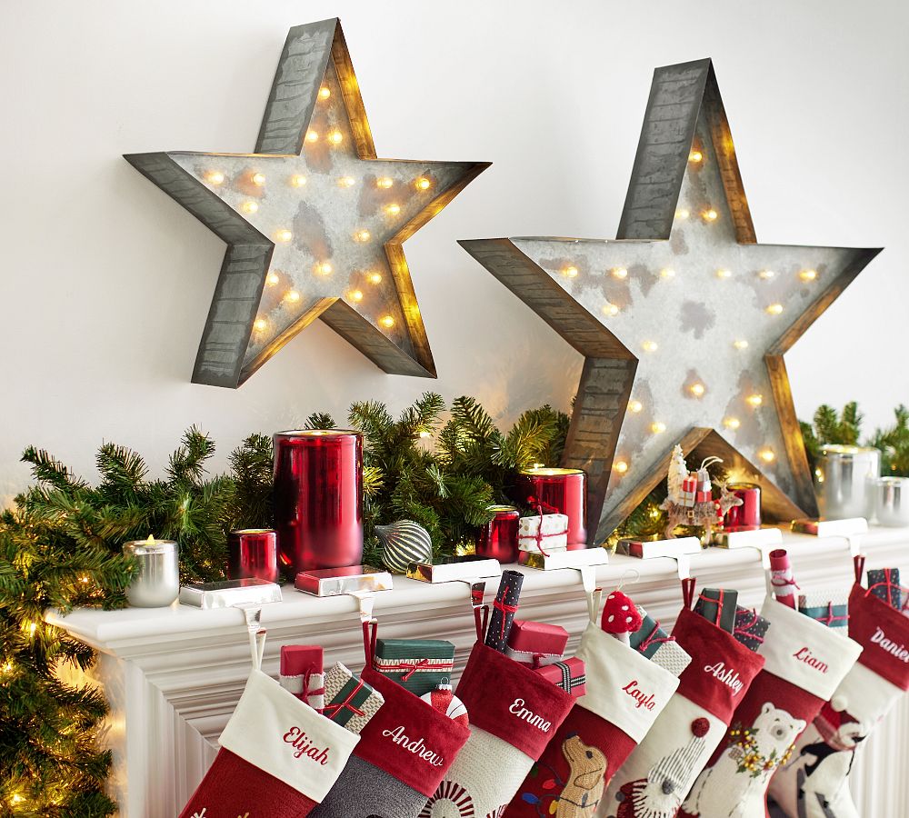 Galvanized Marquee Star | Pottery Barn