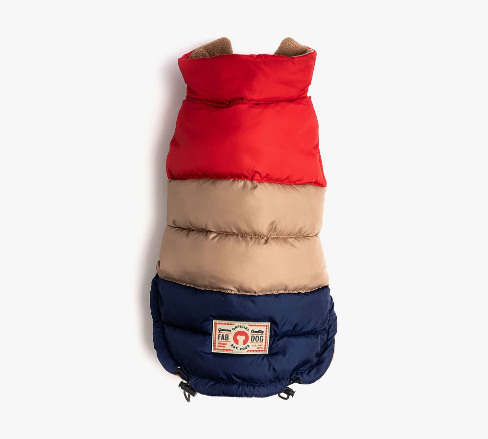 Color Block Pet Puffer | Pottery Barn