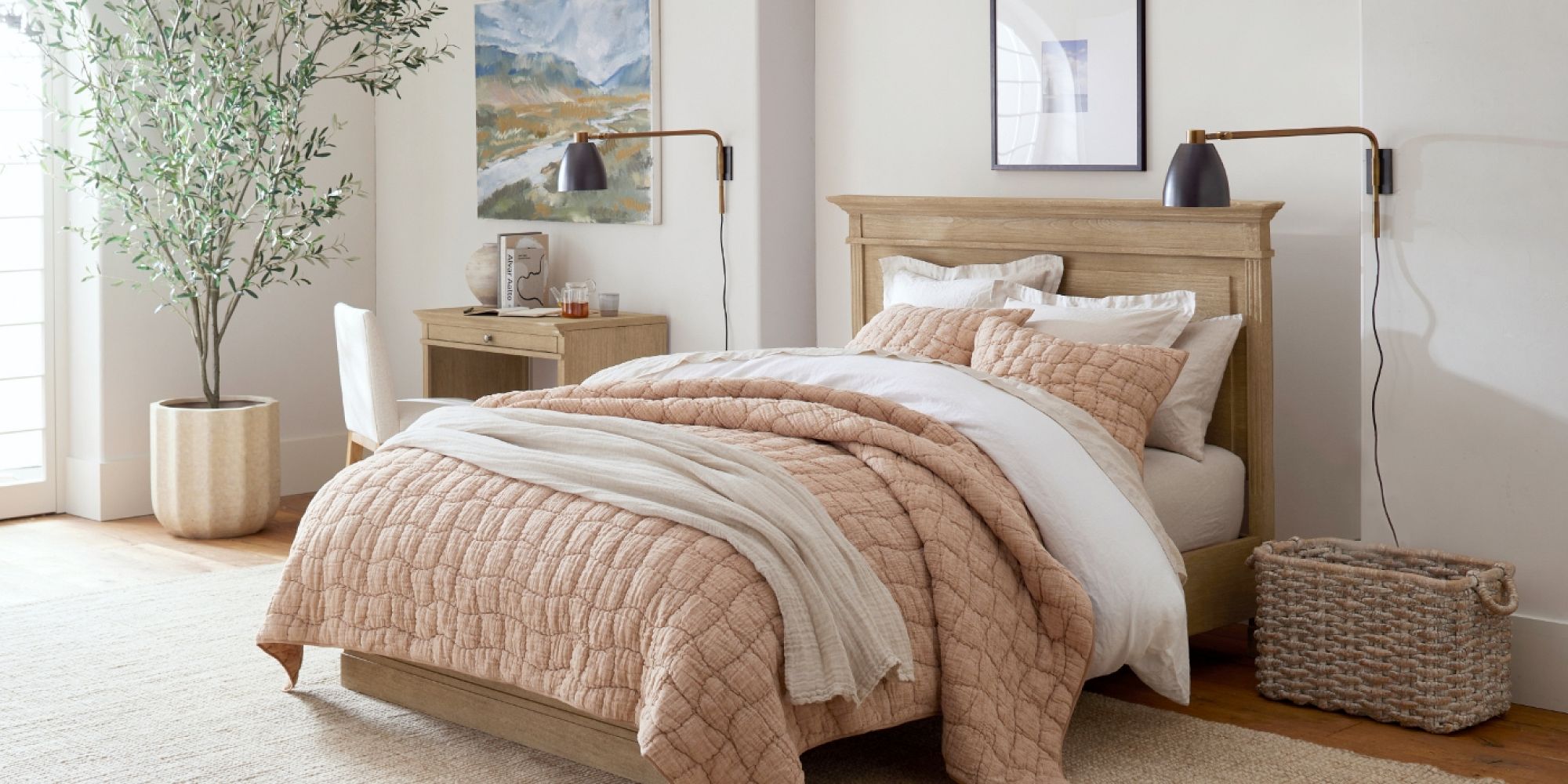 Livingston Bed | Wooden Beds | Pottery Barn
