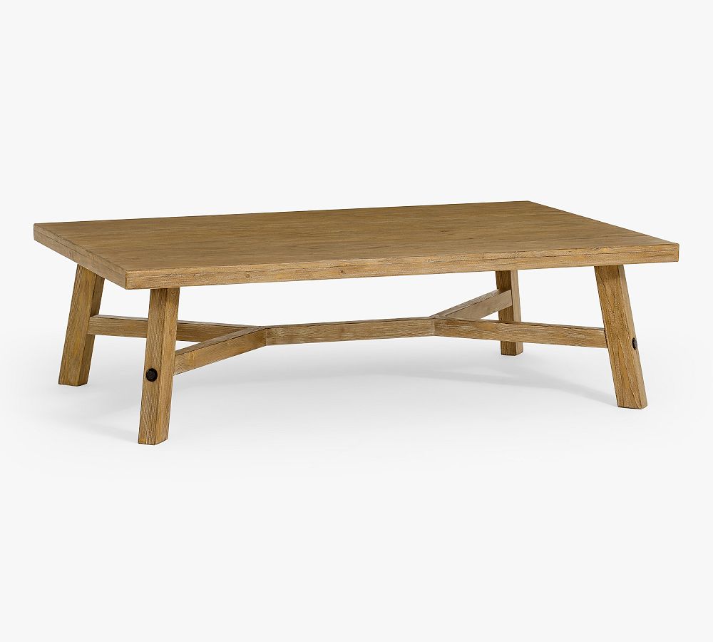 Rustic Farmhouse Rectangular Grand Coffee Table | Pottery Barn