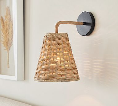 Marion Woven Sconce | Pottery Barn