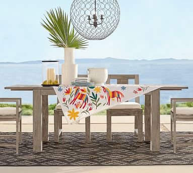 Indio FSC® Eucalyptus Extending Outdoor Dining Table | Pottery Barn