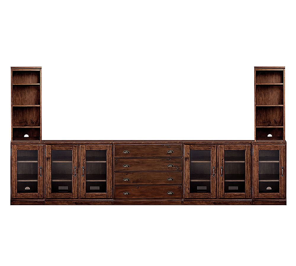 Printer's Bookcase Wall Suite | Pottery Barn