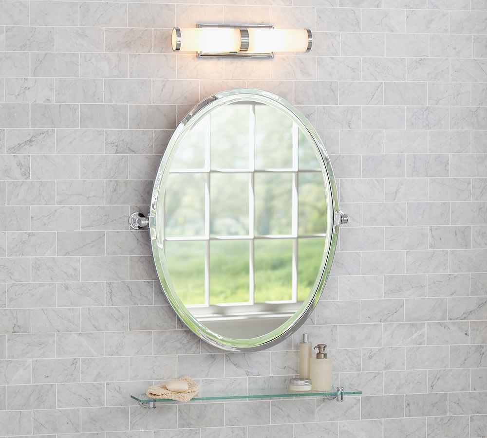 Hayden Double Tube Sconce | Pottery Barn