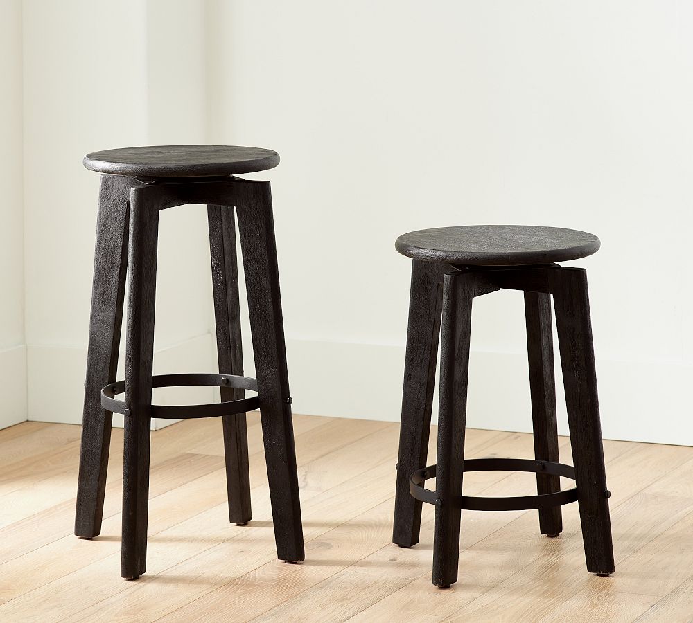 Norden Swivel Bar & Counter Stools | Pottery Barn