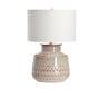 Emma Ceramic Round Table Lamp | Pottery Barn