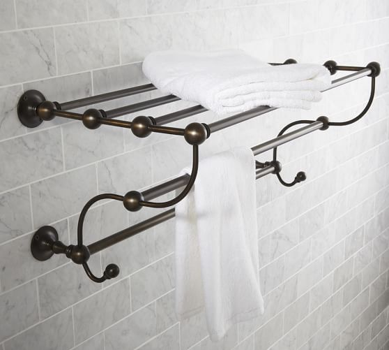 Wall Mount Towel Rack | Pottery Barn