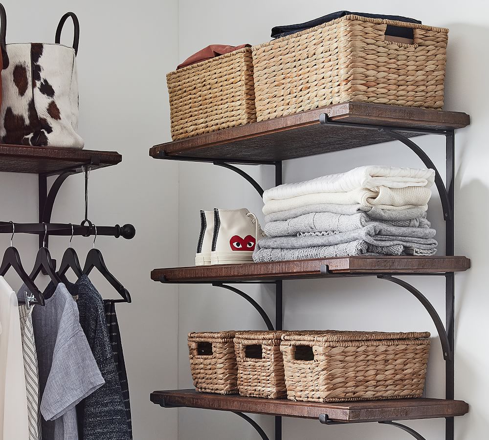 Savannah Handwoven Seagrass Lidded Baskets | Pottery Barn