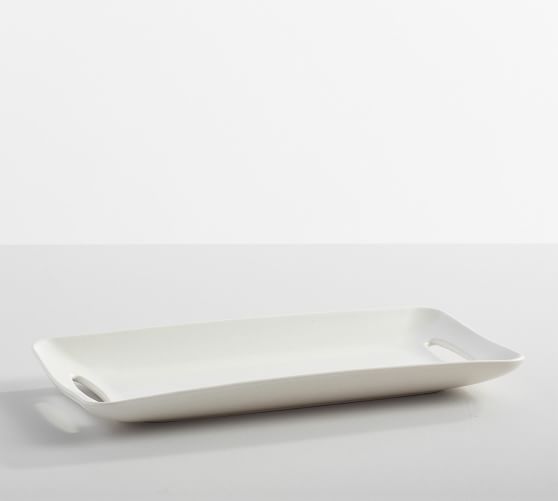 Mason Stoneware Rectangular Serving Trays | Pottery Barn