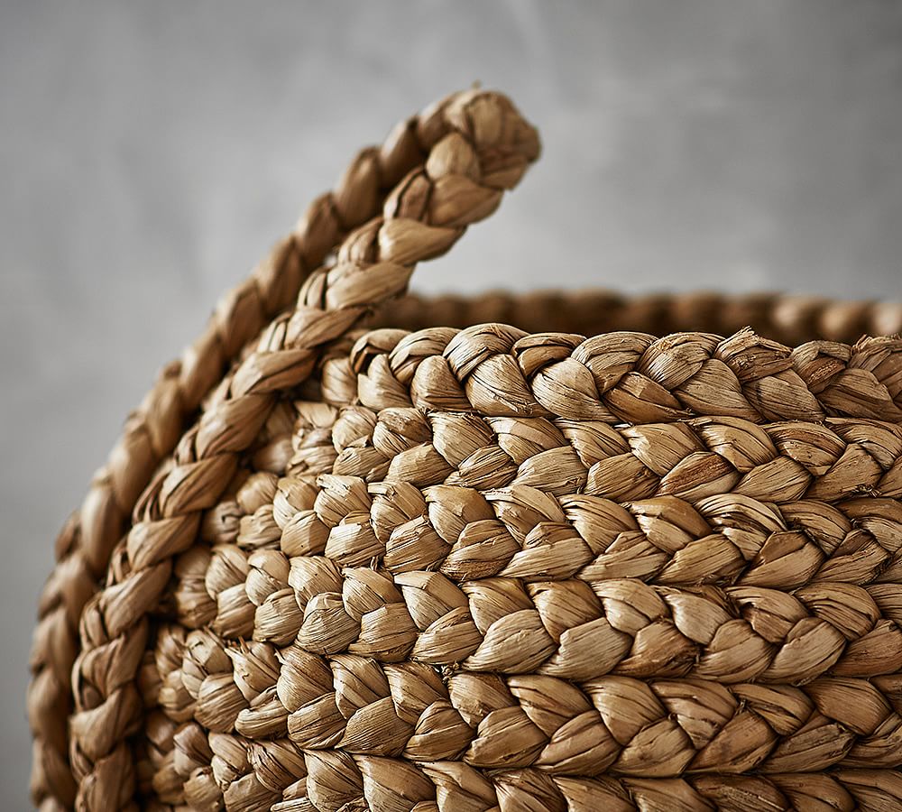 Beachcomber Round Handled Storage Baskets | Pottery Barn