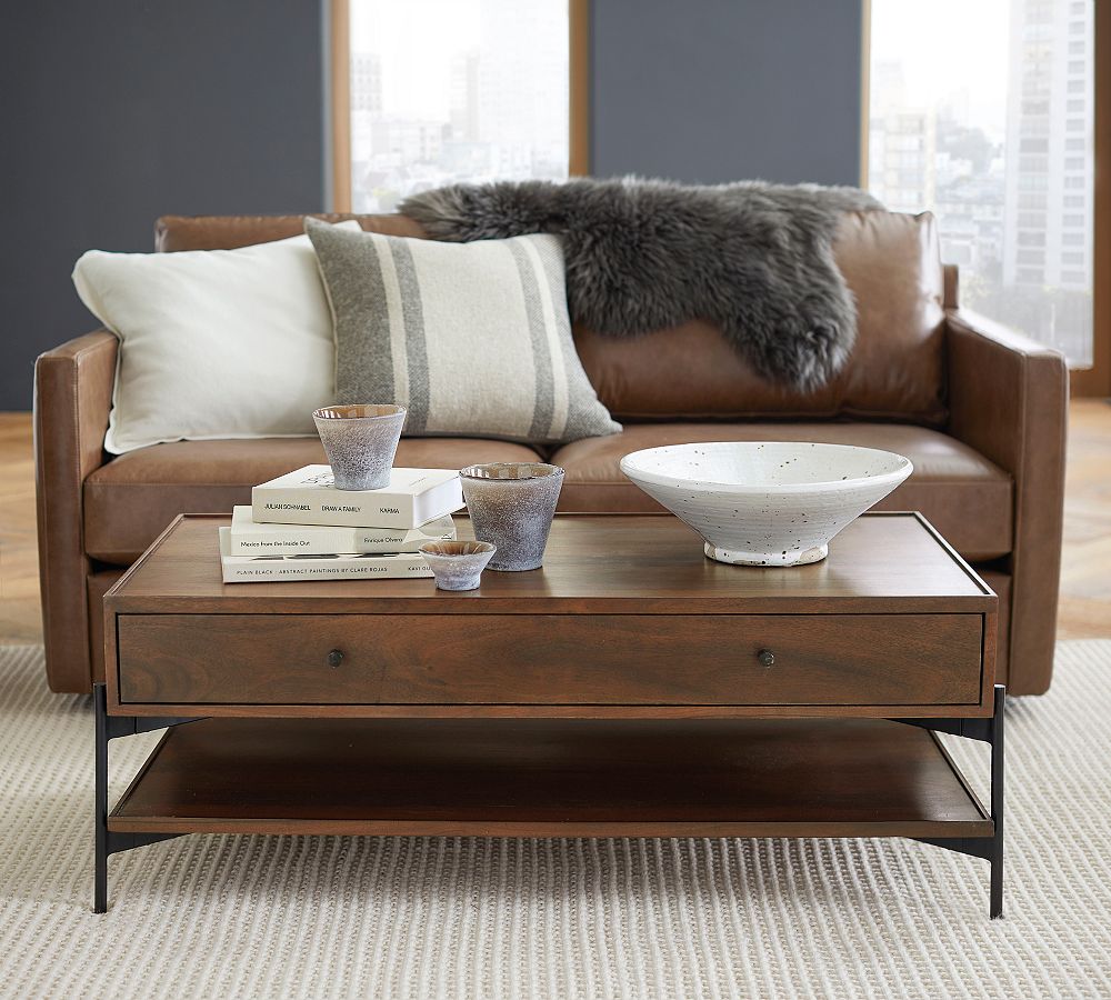Warren Rectangular Coffee Table | Pottery Barn