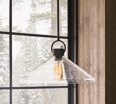 Beacon Recycled Glass Pendant | Pottery Barn
