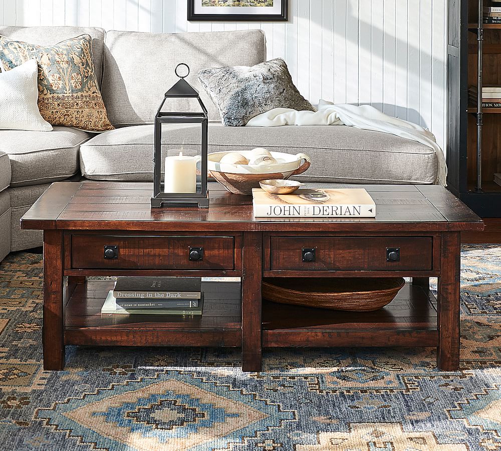 Benchwright Rectangular Coffee Table | Pottery Barn
