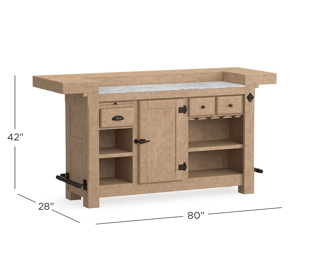 Rustic Ultimate Bar | Pottery Barn