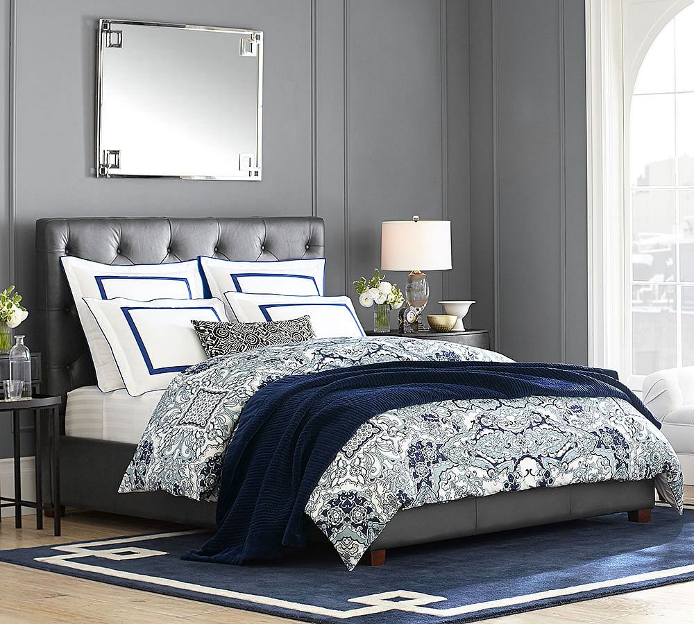 Velvet Channel Quilt | Pottery Barn