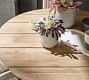 Tulum FSC® Acacia Round Outdoor Dining Table | Pottery Barn