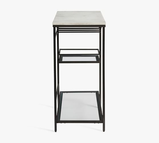 Delaney Marble Bar Console | Pottery Barn