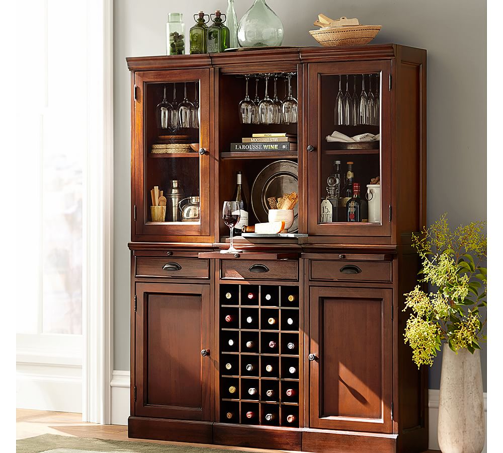 Modular Bar System with Hutch | Bar Furniture | Pottery Barn