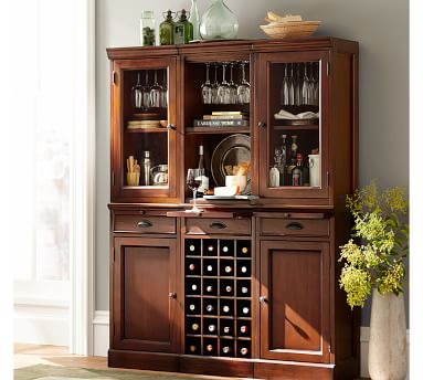 Modular Bar System with Hutch | Bar Furniture | Pottery Barn