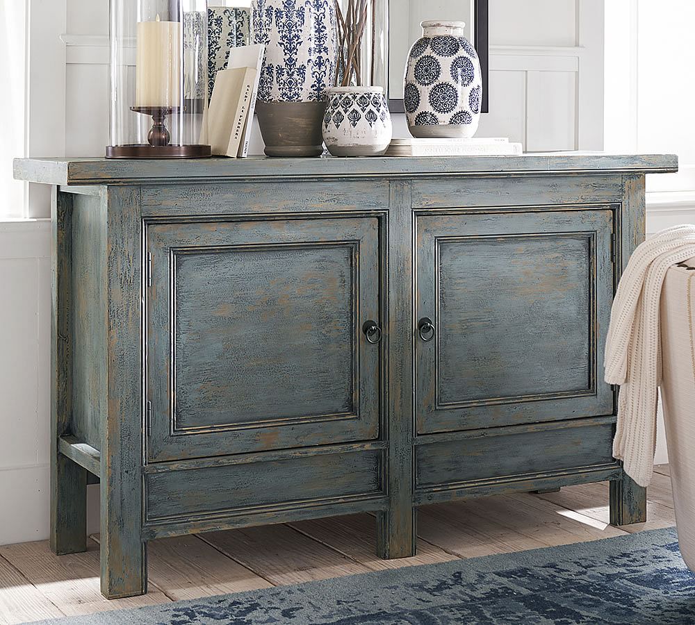 Molucca Media Console | Pottery Barn