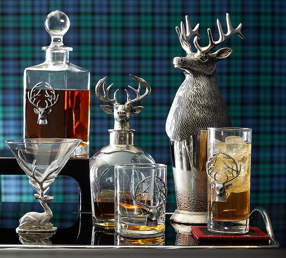Stag Cocktail Shaker | Bar Accessories | Pottery Barn