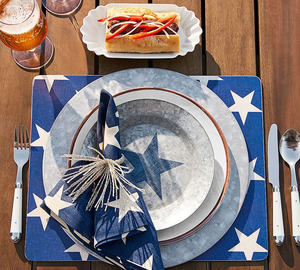 Firework Napkin Ring, Set of 4 | Pottery Barn