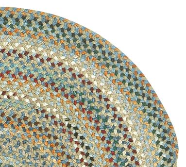 Seward Round Braided Rug | Pottery Barn