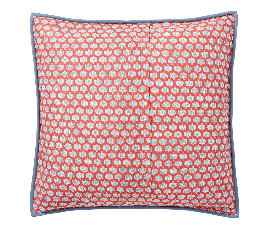 Nalini Reversible Block Print Pillow Sham | Pottery Barn