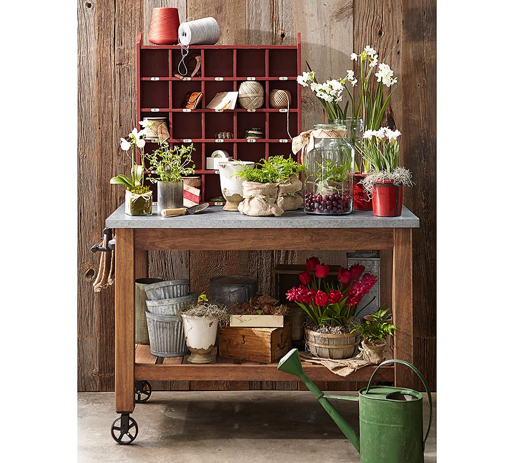 Cubby Organizer - Red | Pottery Barn
