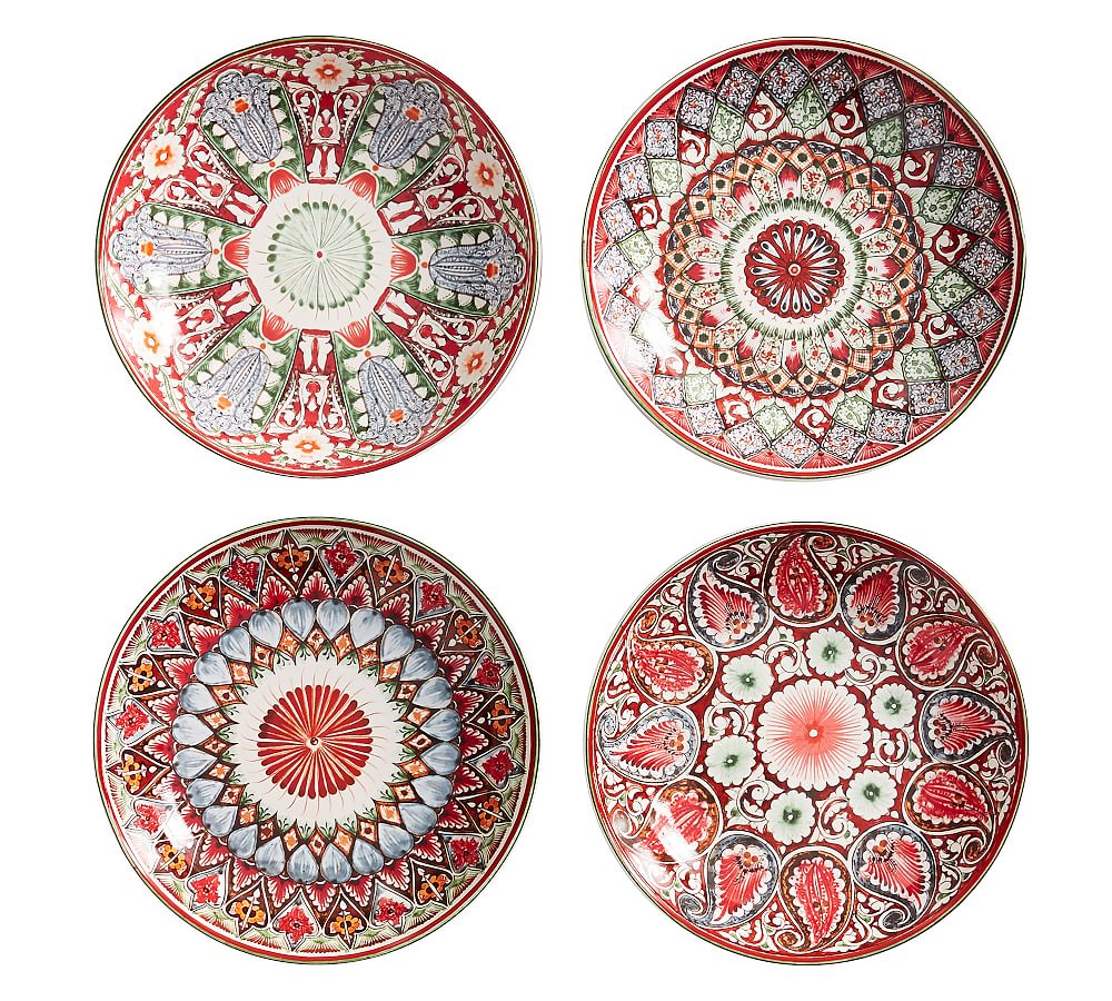 Mezze Dip Bowls, Set of 4 - Assorted | Pottery Barn
