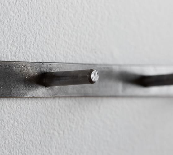Row of Small Wall Hooks | Pottery Barn