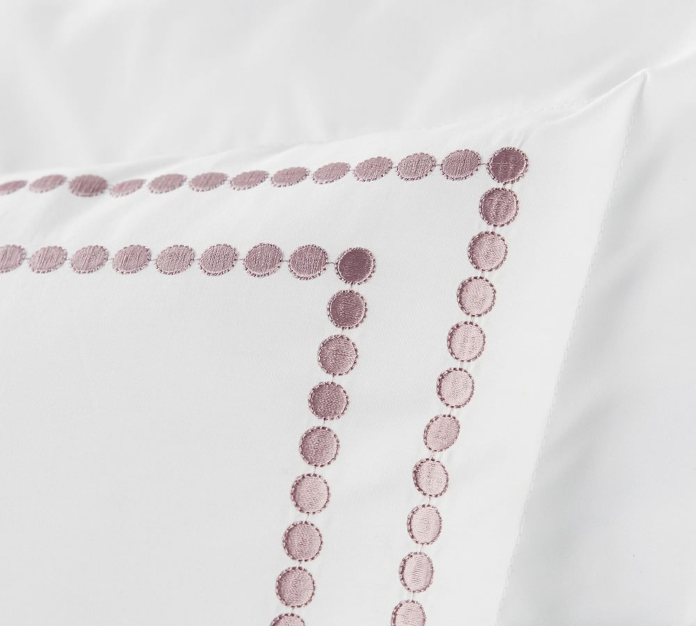 Pearl Organic Pillow Sham | Pottery Barn