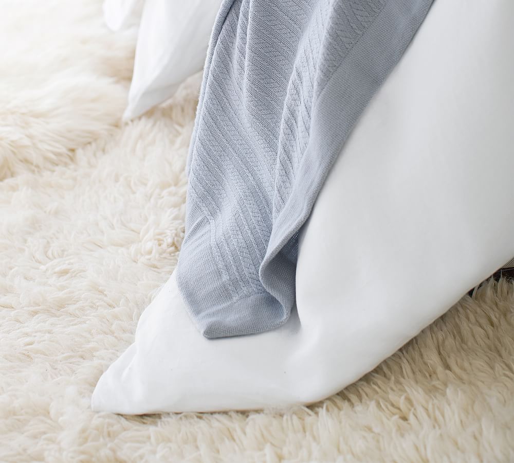 Conrad Wool Handwoven Shag Rug Swatch | Pottery Barn