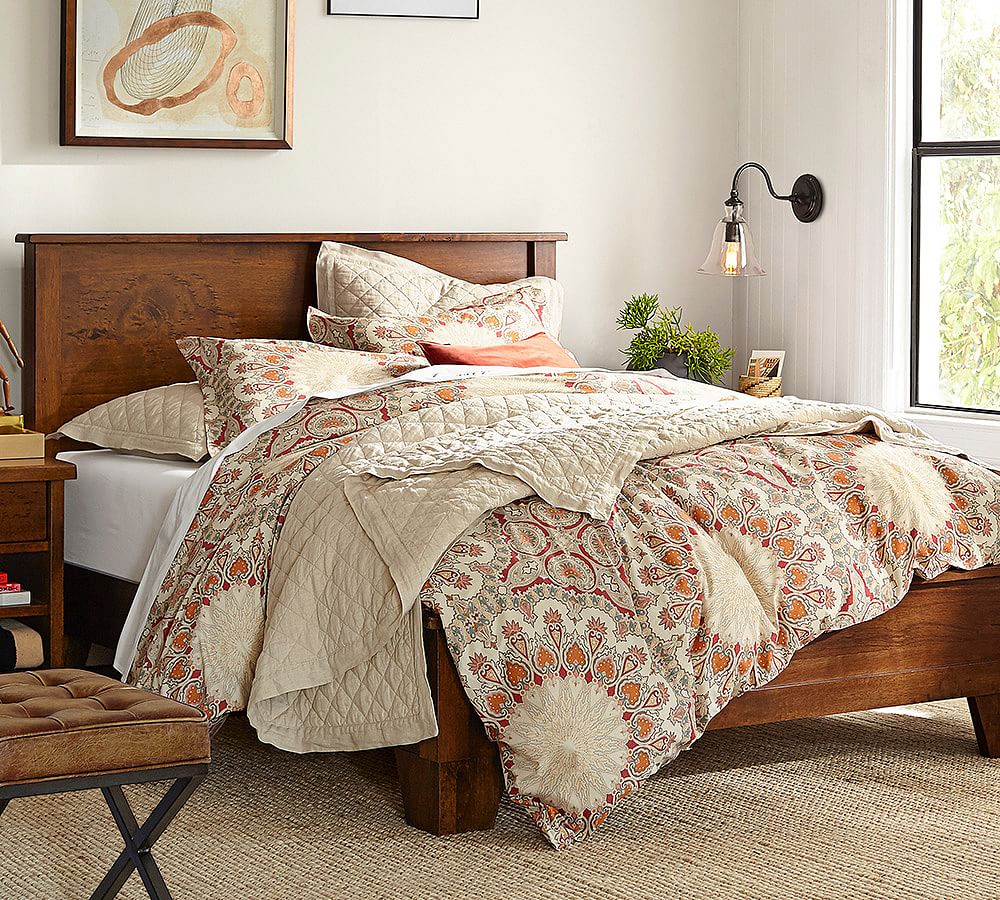 Valencia Medallion Patterned Sham | Pottery Barn