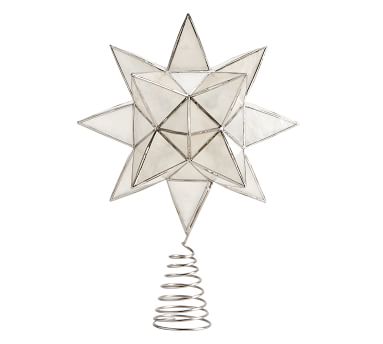 Capiz Star Tree Topper | Pottery Barn