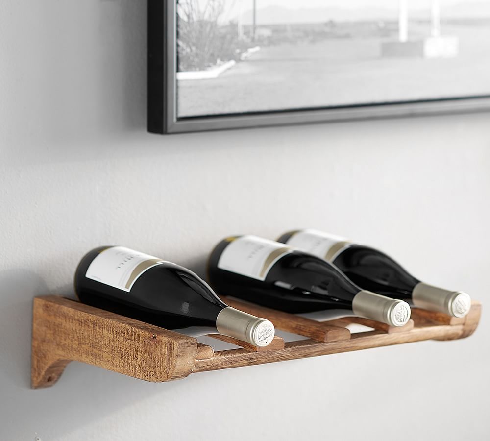 Harlow Wall-Mounted Wine Storage| Wine Accessories | Pottery Barn