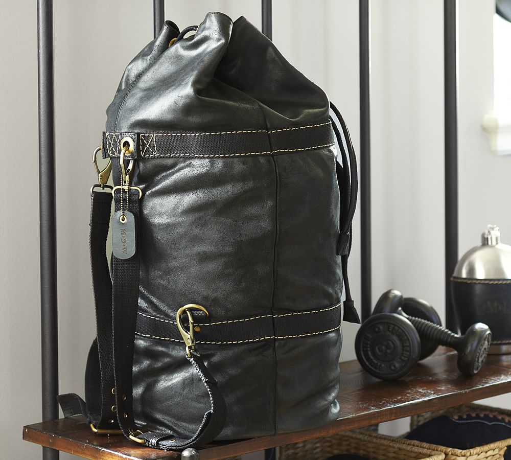 Miles Leather Utility Bag | Pottery Barn