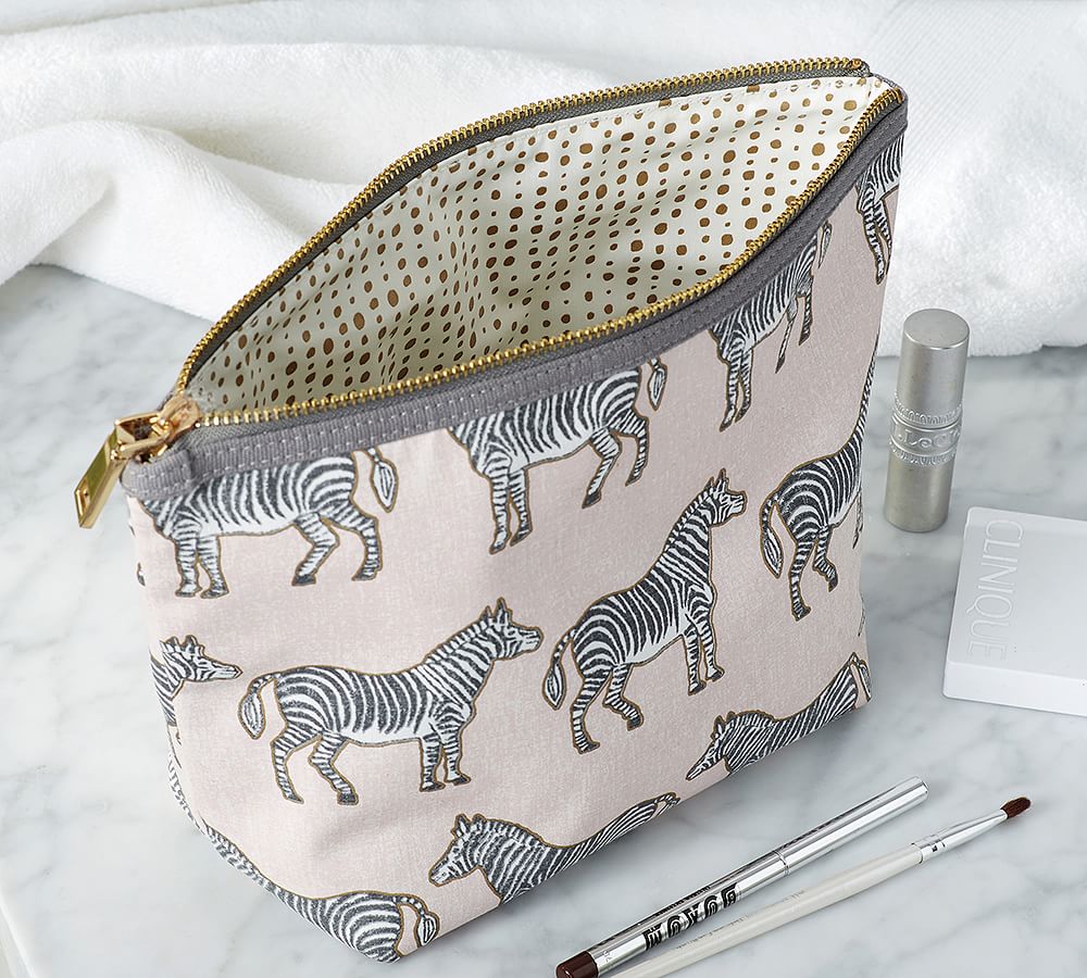 Zebra Makeup Pouch | Pottery Barn