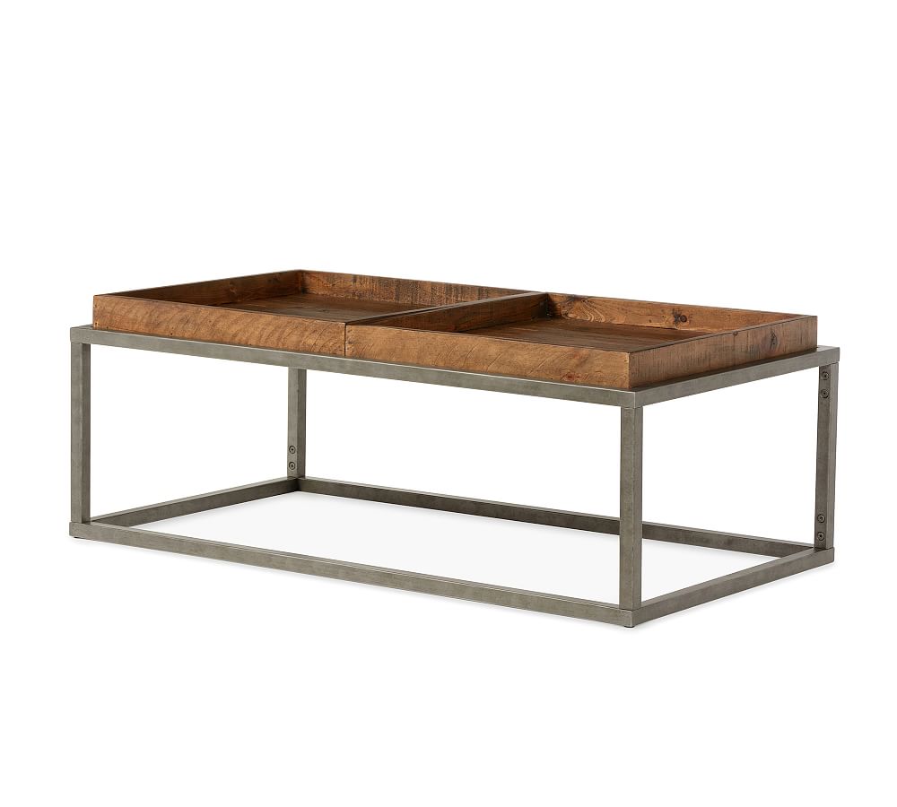 Alegro Rectangular Tray Coffee Table | Pottery Barn