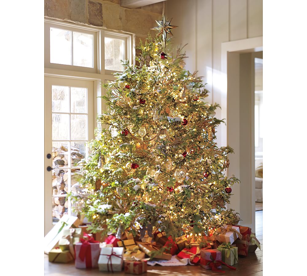 Mirrored Star Christmas Tree Topper | Pottery Barn