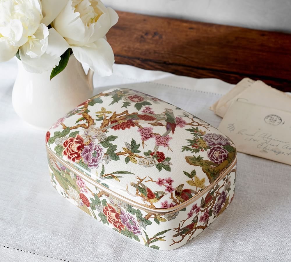 Romantic Ceramic Boxes | Pottery Barn